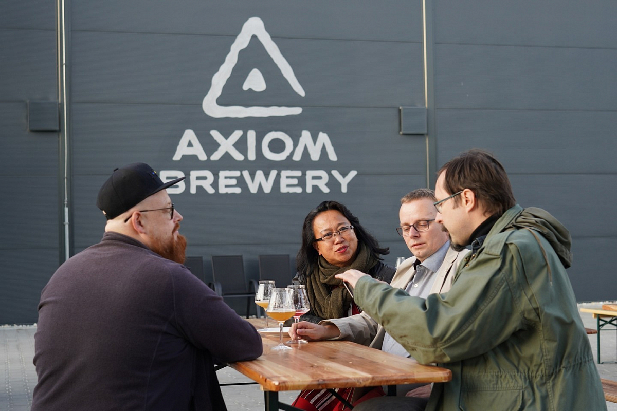 Pivovar Axiom konečně oficiálně otevřen! - Axiom Brewery